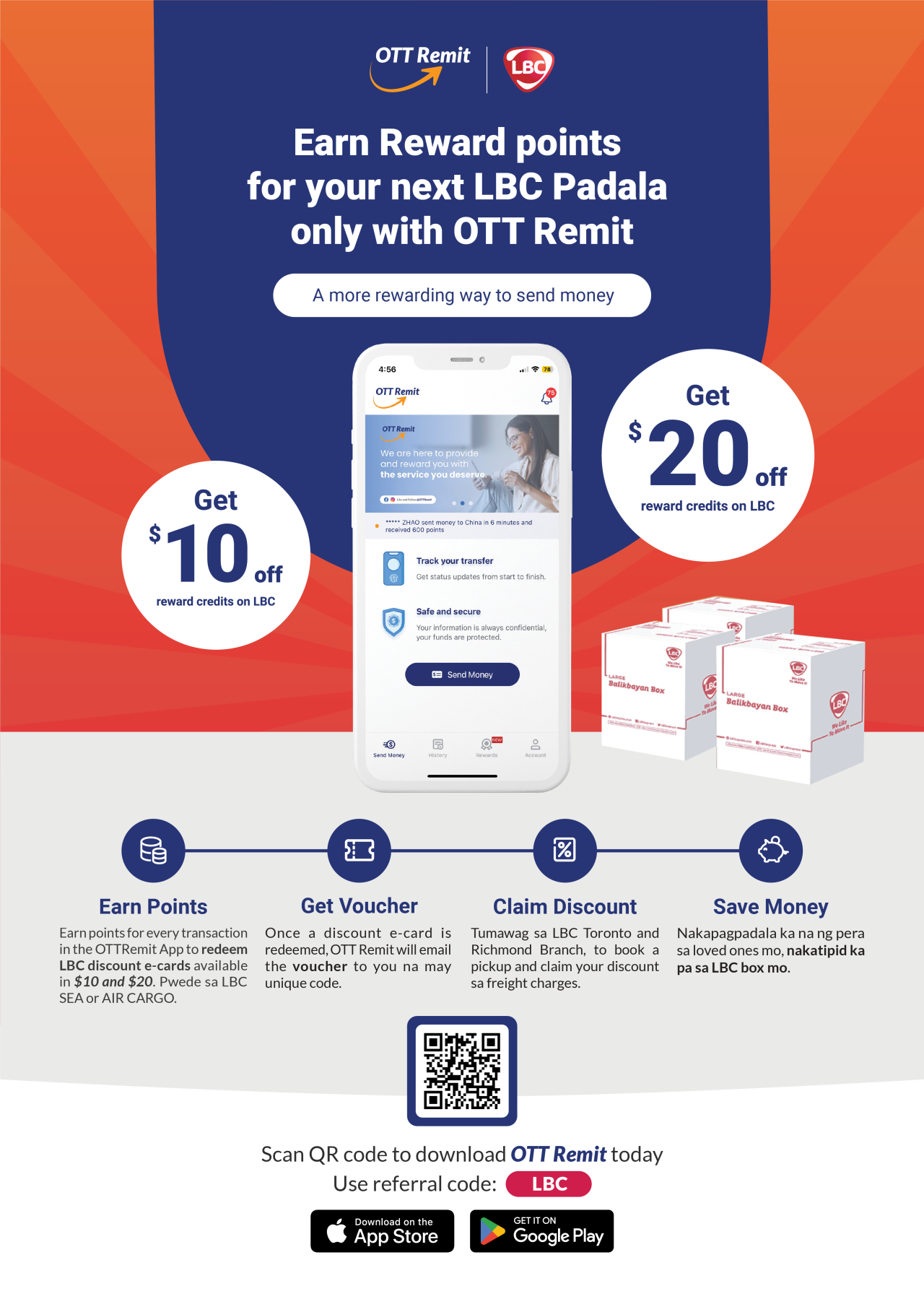 OTT Remit & LBC: Connecting Filipinos Closer to Home | OTT Remit