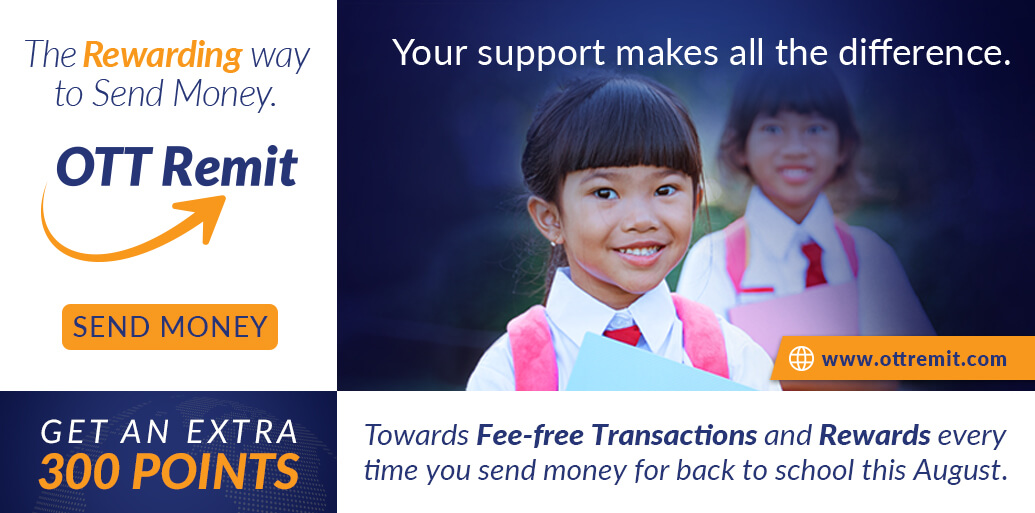 August Promos: Earn an Extra 300 Points | OTT Remit