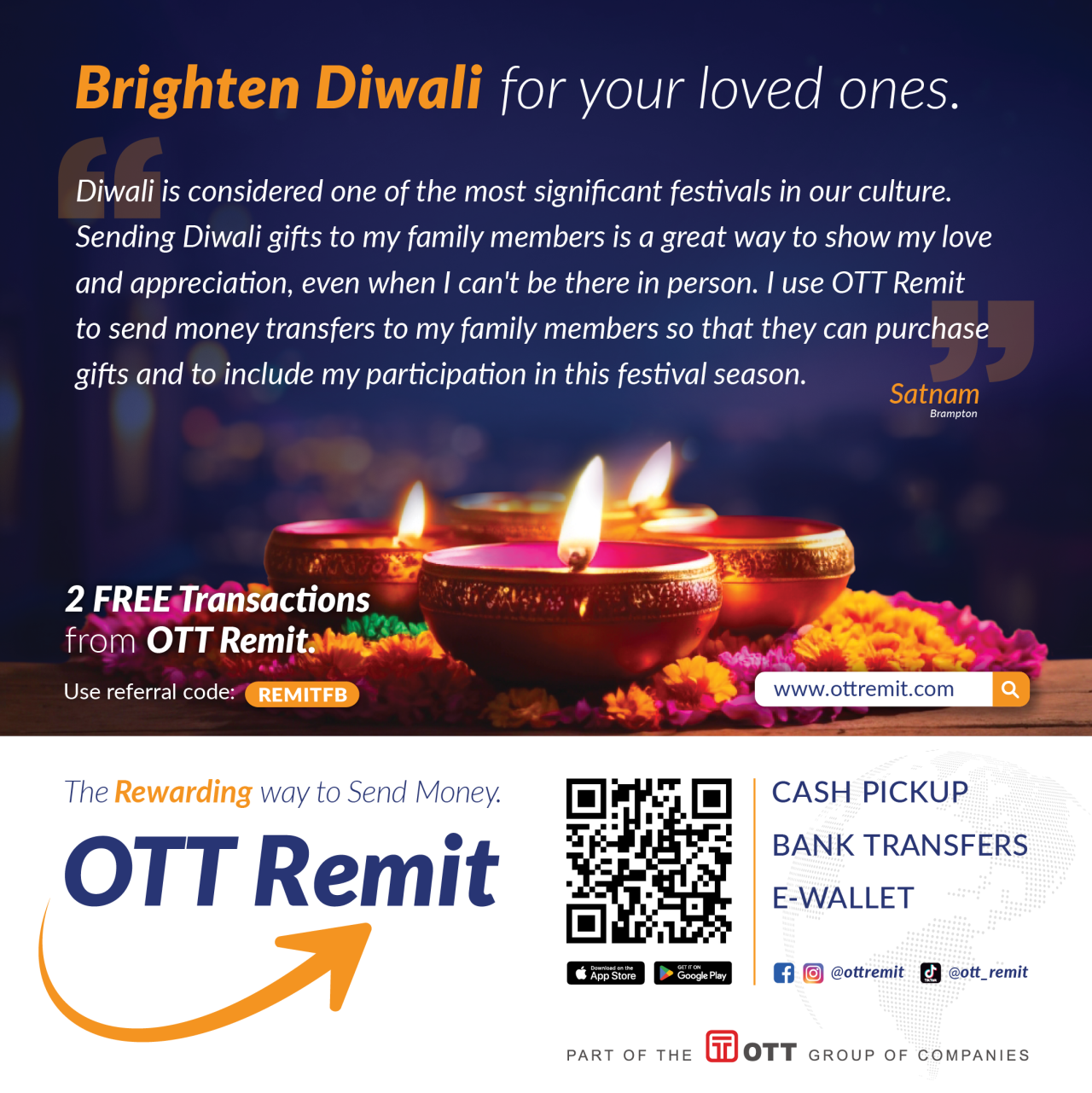 Celebrating Diwali Away From Home | OTT Remit
